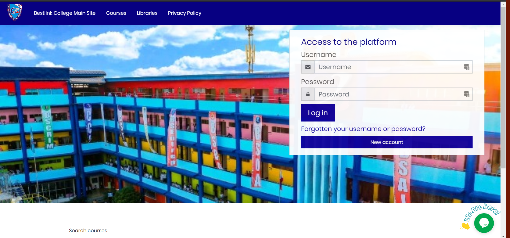 Creating an account – eLearningCommons